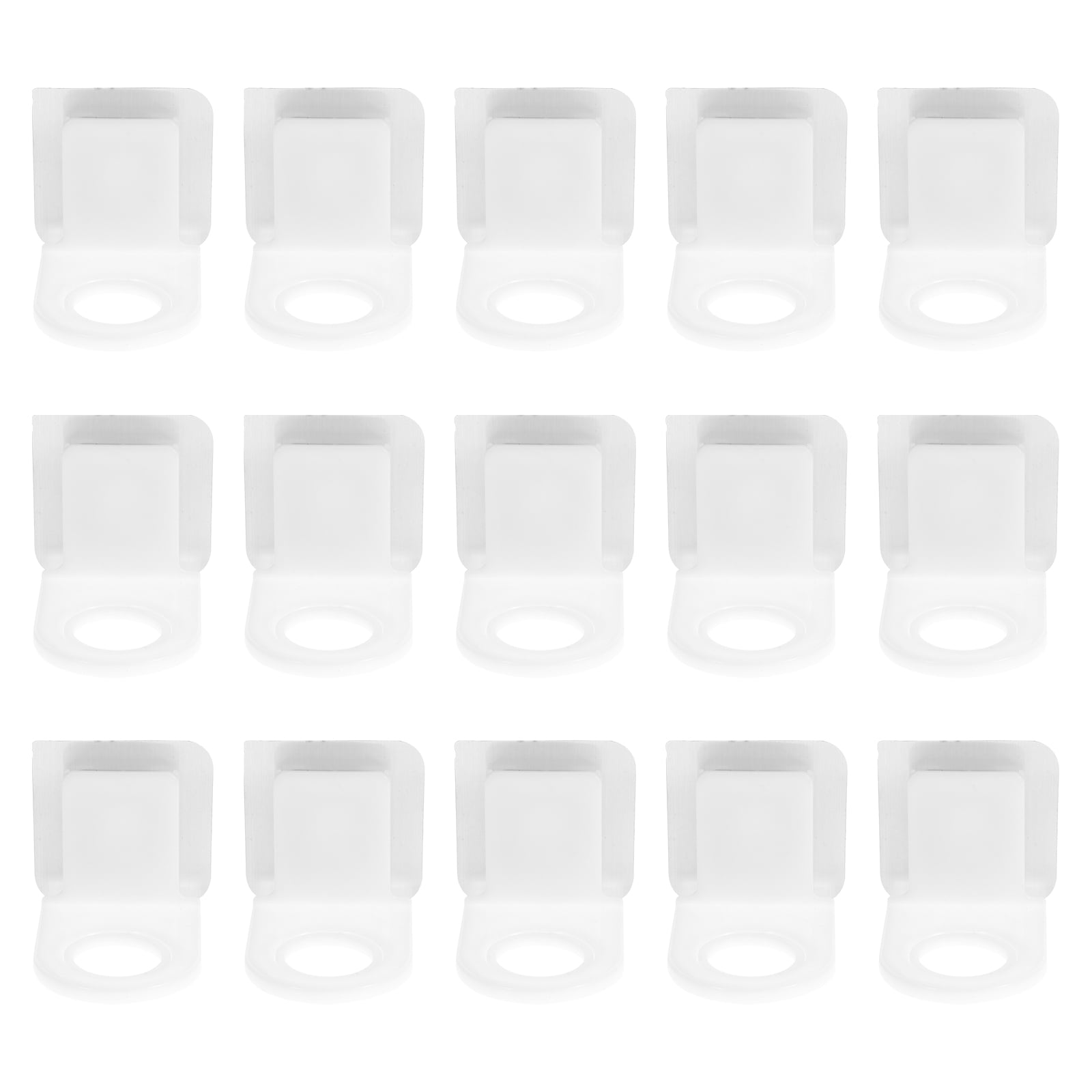 20Pcs Trace-free Hanging Racks Shower Bottle Holders Plastic Shampoo ...