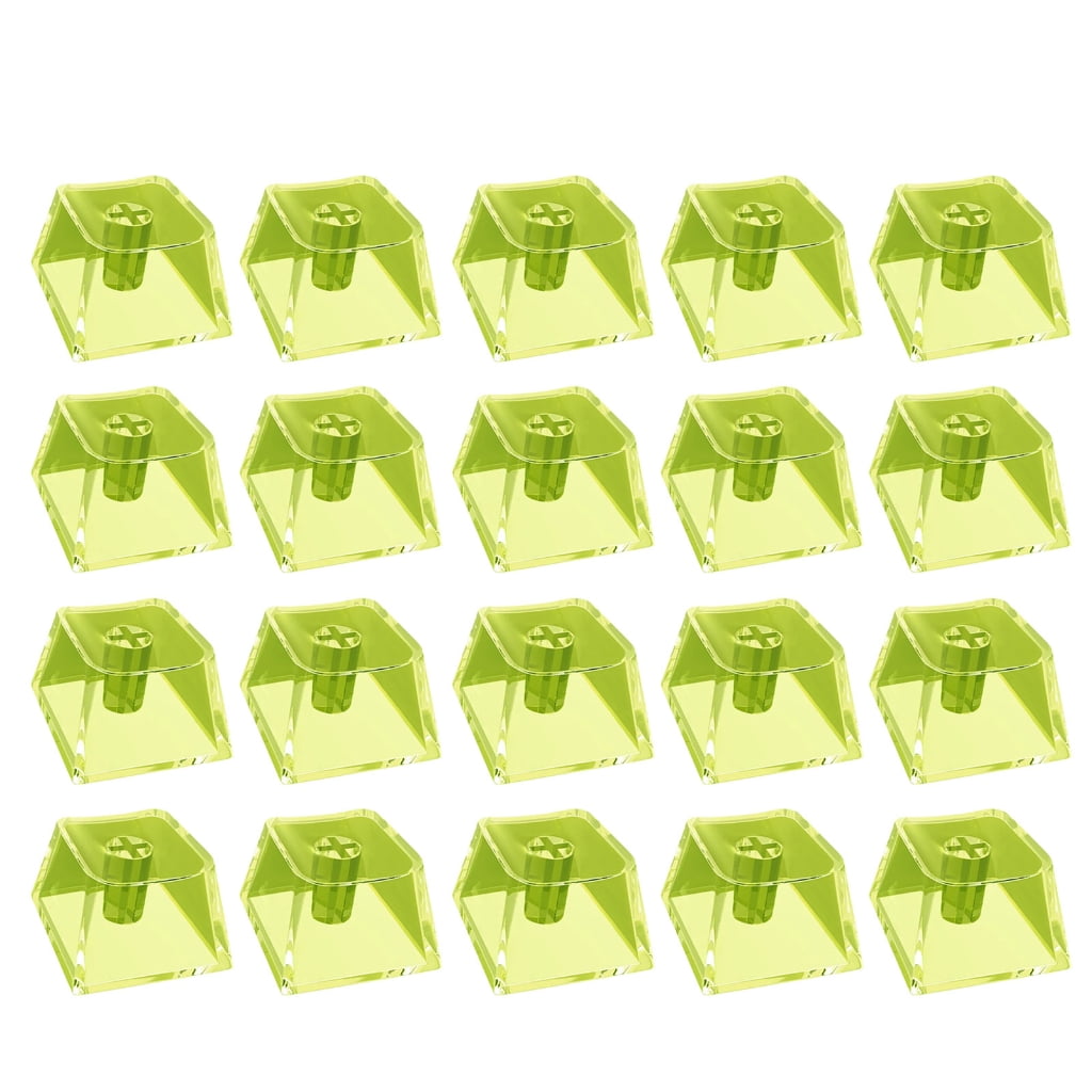 20Pcs Transparents PC Keycaps Original Height Mechanical Keyboards ...