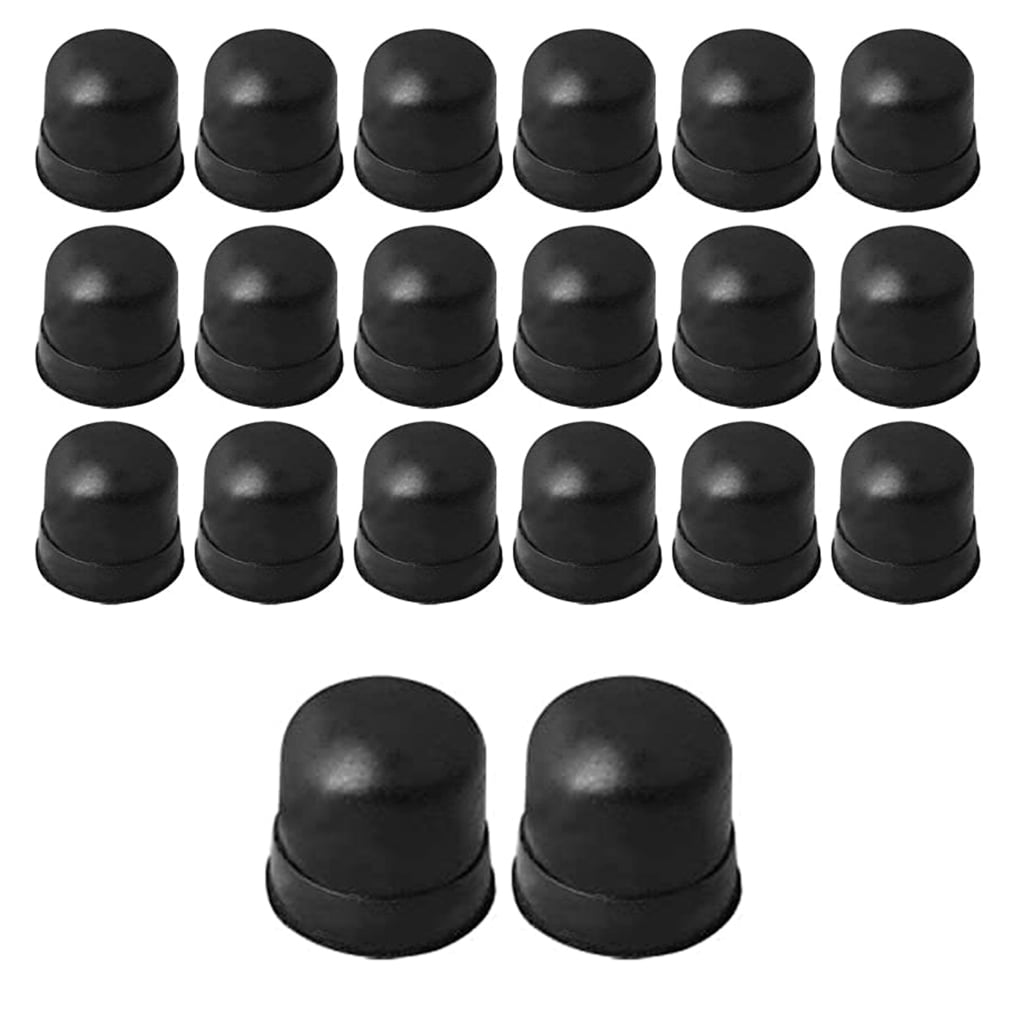 20Pcs Trombone Slide Silicone End Tip Replacement Black Trombone ...