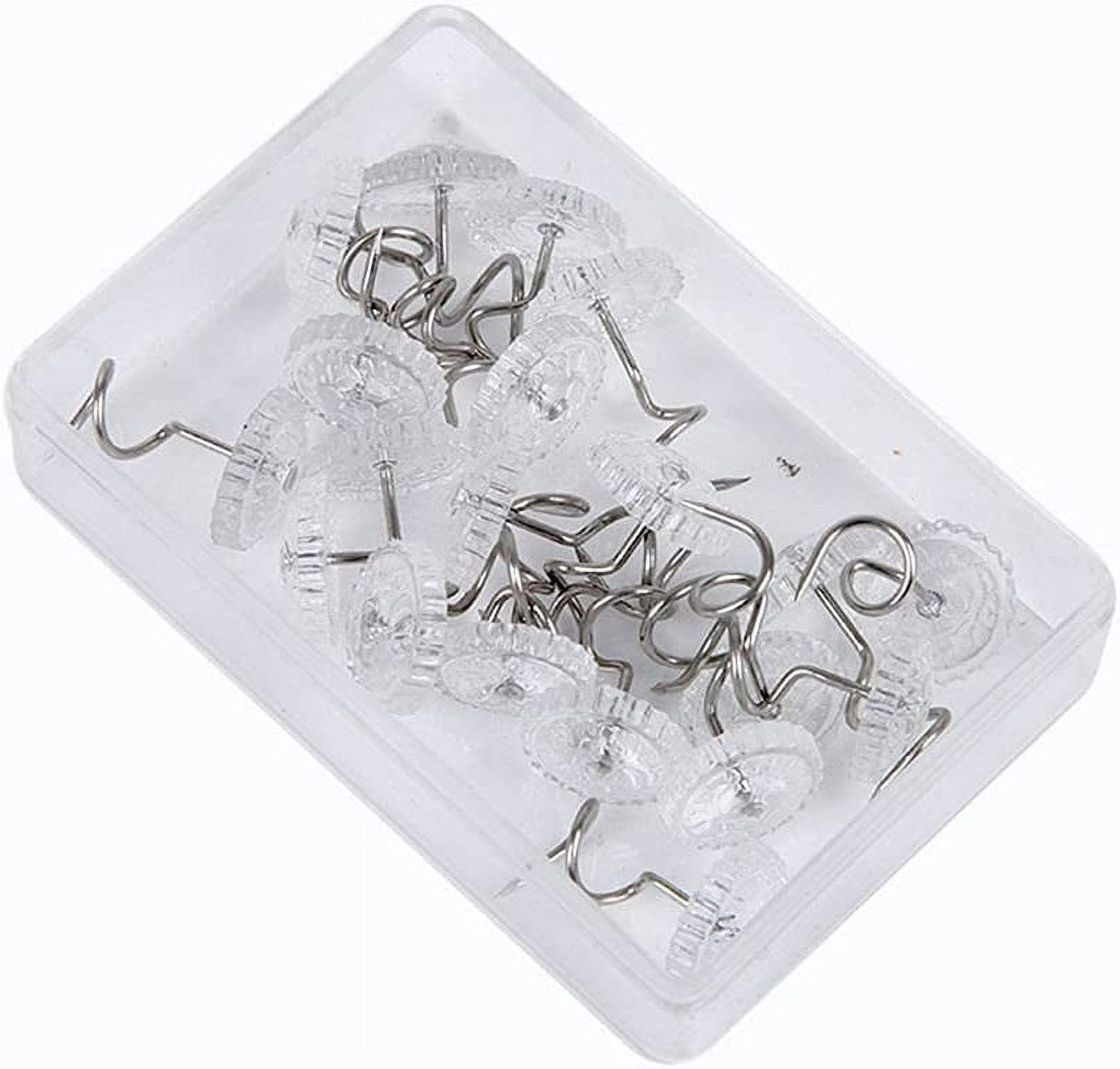 20Pcs Twist Pins wist Pins Clear Heads Twist Pins Upholstery Clear ...