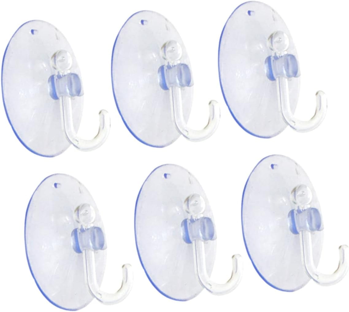 20Pcs Ultra Heavy Duty Hooks Suction Handles Clear Suction Cups Suction ...