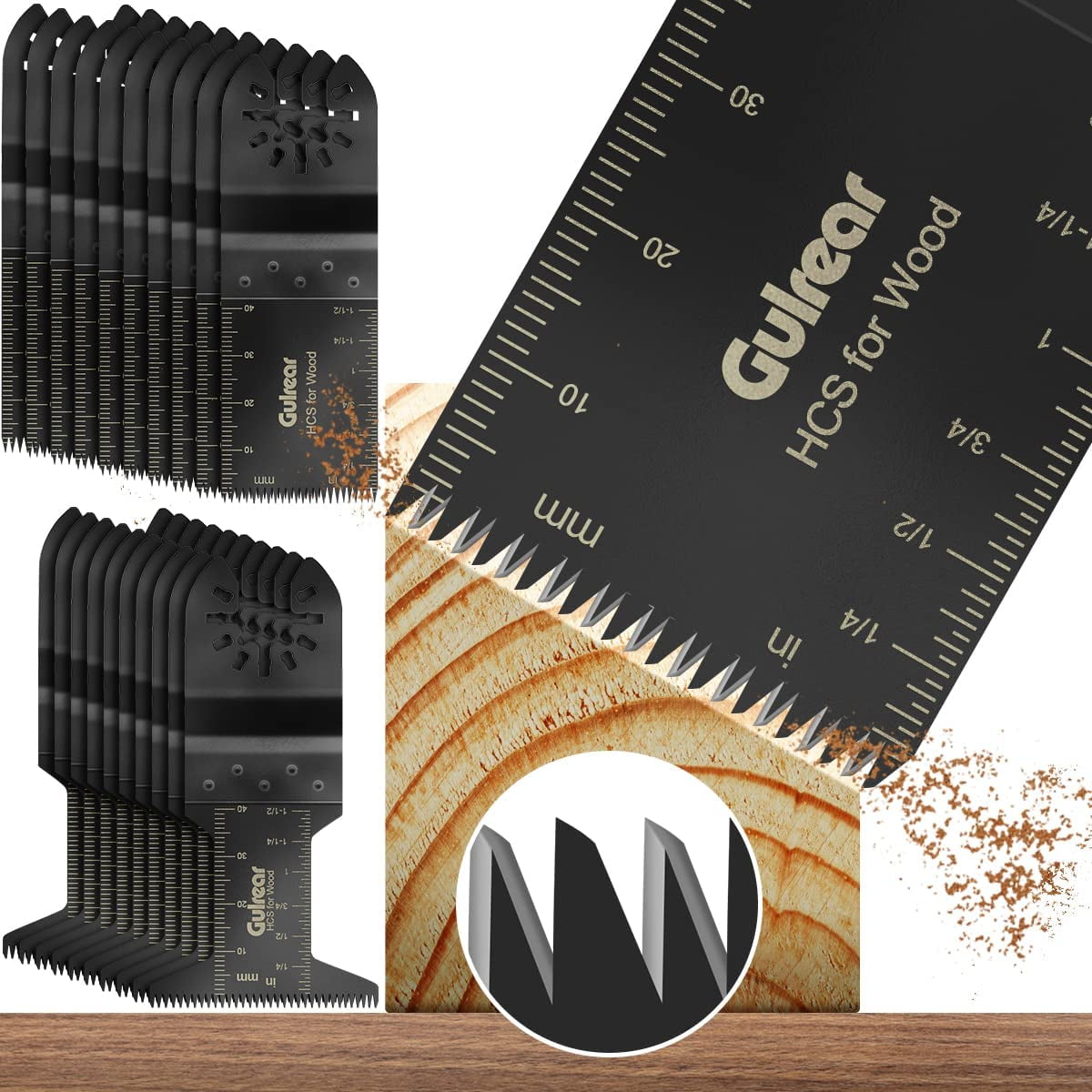 20Pcs Universal Oscillating Tool Oscillating Saw Blades,Oscillating ...