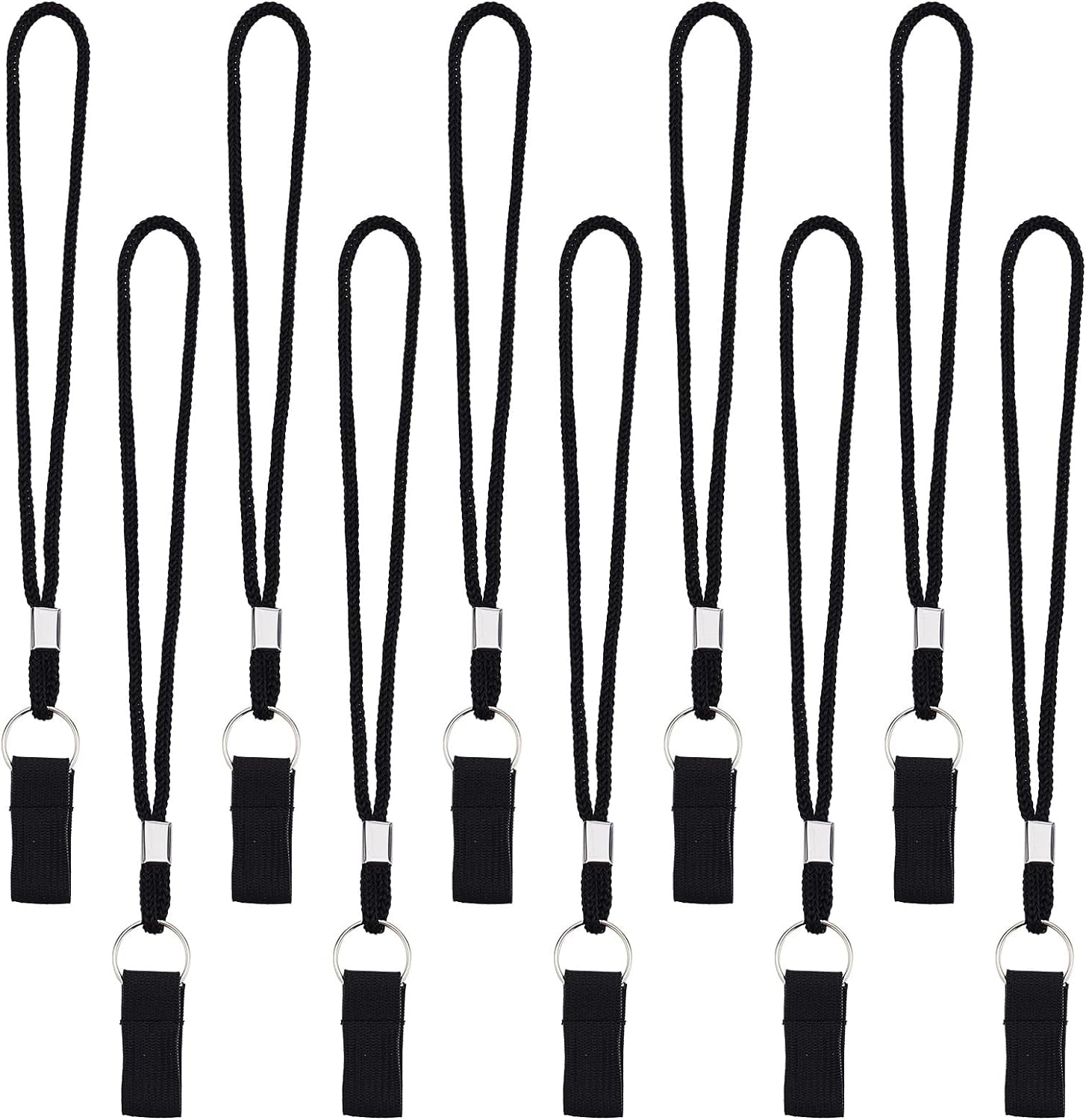 20Pcs Walking Stick Wrist Straps Black Crutches Wrist Loop Holder ...