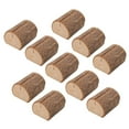 20Pcs Wood Name Card Holders Memo Holders, Table Number Holders Stands ...