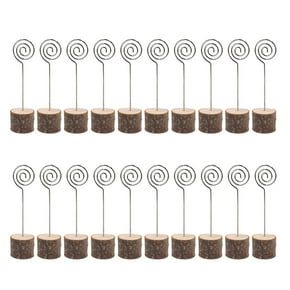 Food Label Holders and Table Number Stands for Buffets and Events