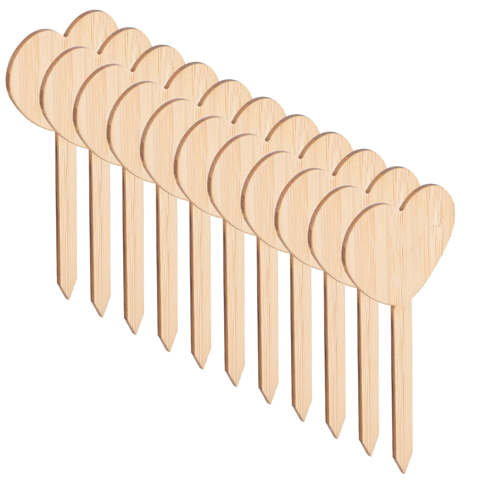 20Pcs Wooden Gardens Tags Garden Potted Plants Signs Yard Wooden Signs ...
