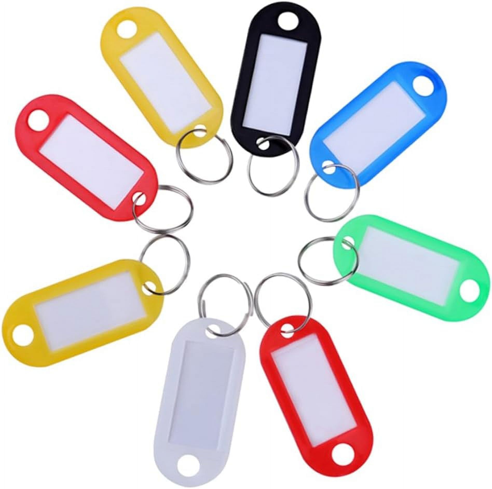 20Pcs car Key Holder car Keychains Plastic Tags Custom Labels Blank ...