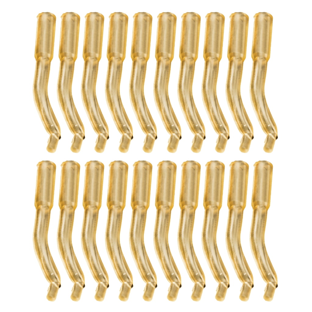 20Pcs/pack Lake Fishing Hook Sleeves Hair Rig Line Aligner Soft ...