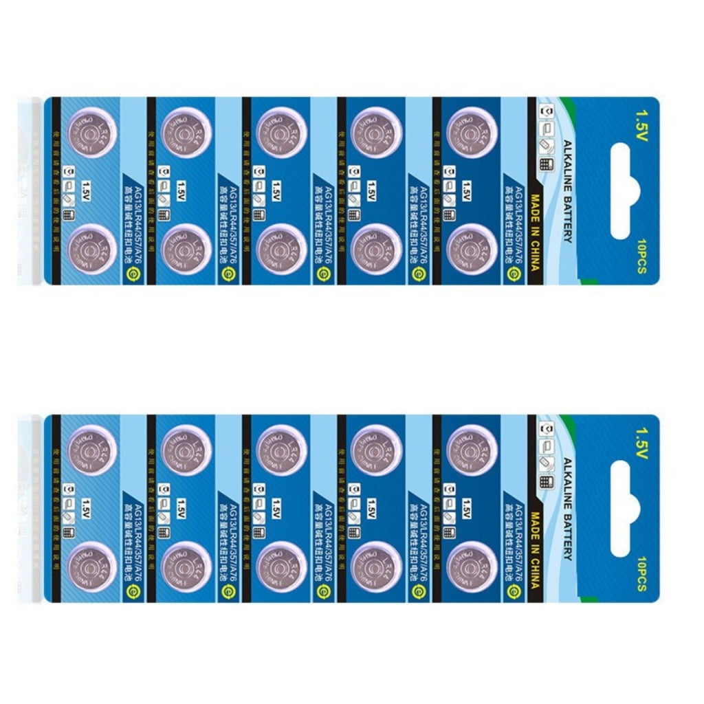 20Piece/10Pieces LR44 AG13 Watch Battery, Reliability Performances 1.5V ...