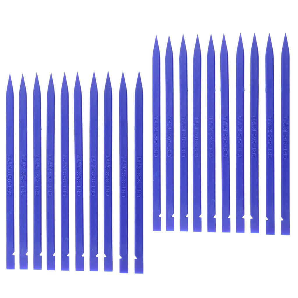 20Pieces 5.91'' Nylon Spudger Probe Handle Opening Pry Bar Blue ...