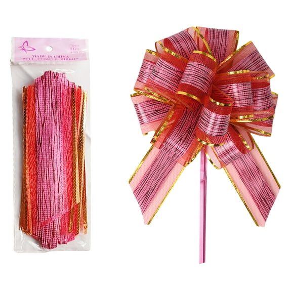 20Pieces Large Pull Bows Gift Wrapping Pull Bows Ribbon Pull Bows for ...