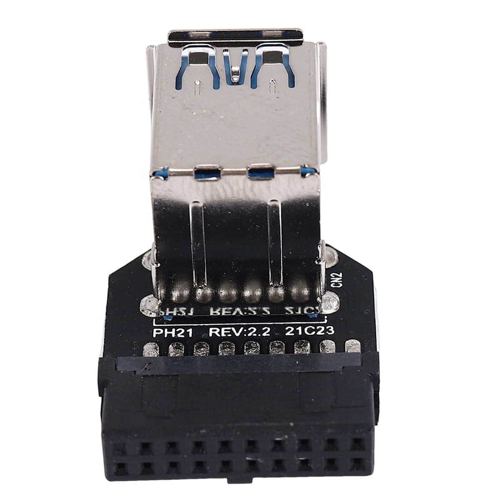 20Pin to Dual USB3.0 Adapter Connverter Desktop Motherboard 19 Pin/20P ...