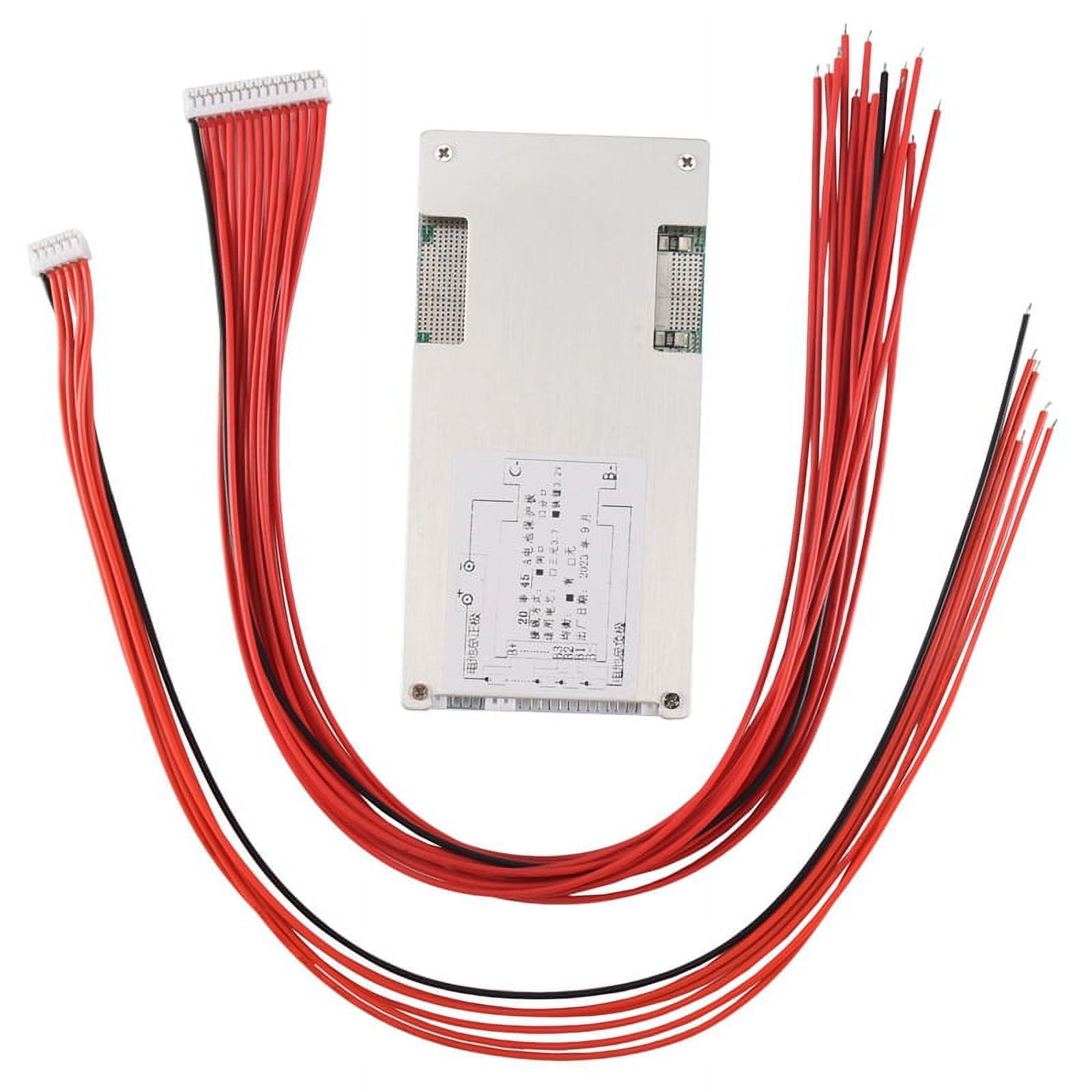 20S 60V 45A LiFePo4 Battery Protection Board PCB with Balance for Motorcycle E-Bike Scooter ...