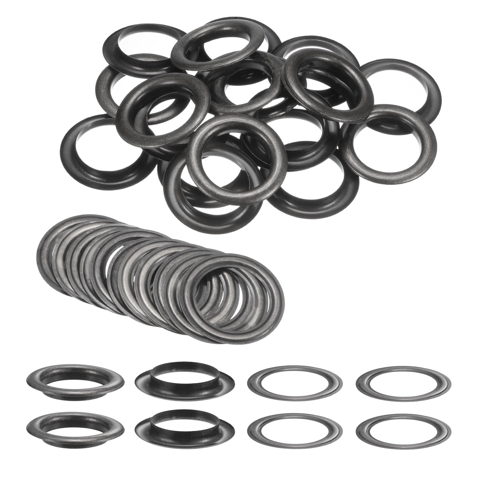 20Set Grommets Eyelets with Washers 40mm Metal Eyelets Kit for Curtain ...