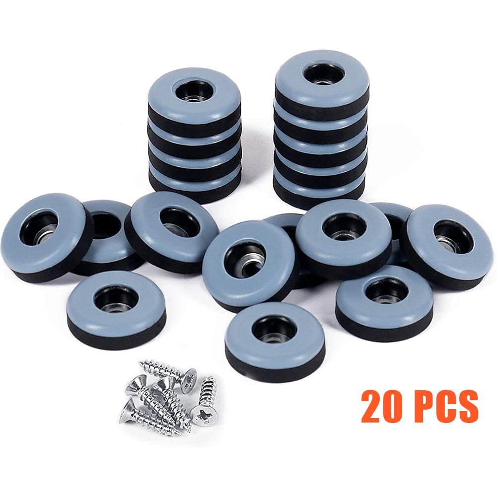 20Set Heavy Duty Furniture Feet Sliders for Bed Sofa Table Moving ...