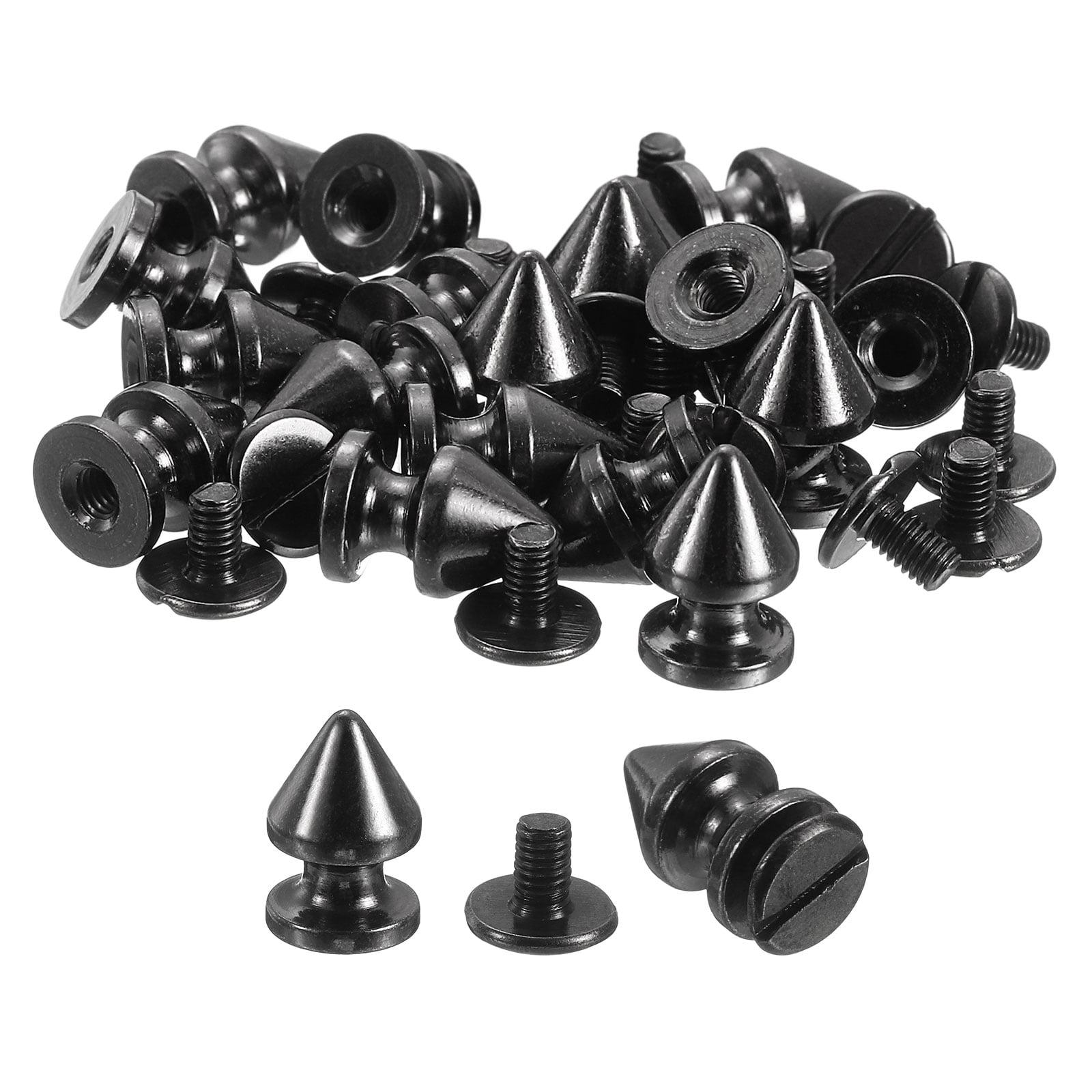 20Sets Cone Spike Stud Rivet, 8x12mm Screw Back Tree Studs and Spikes ...