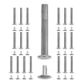 20Sets Fan Nail Fan Accessories Handheld Fan Rivet Nuts Screws Shaft ...