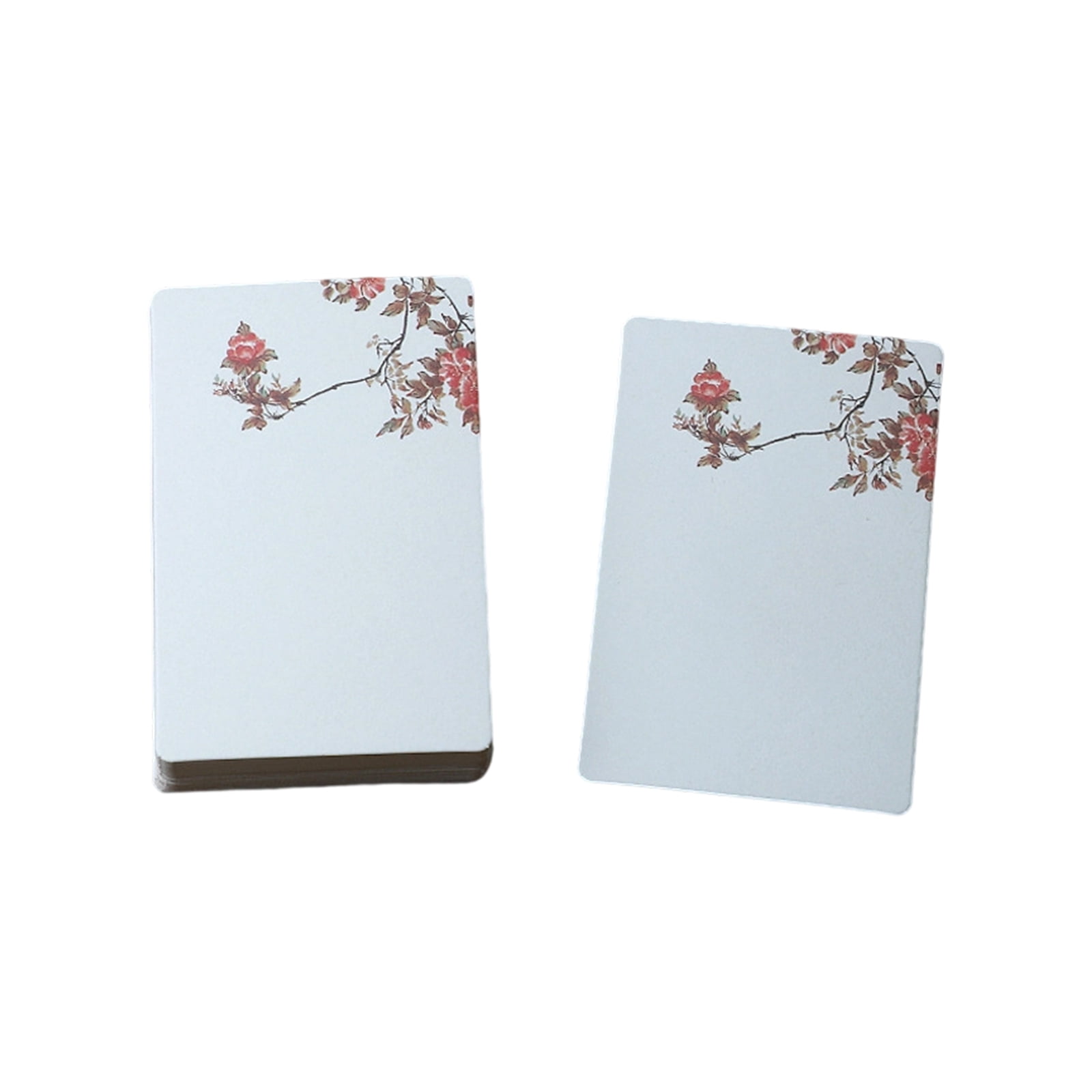 20Sheets Art Cards 2.24x3.54Inch Flower Print Note Card For Drawing ...