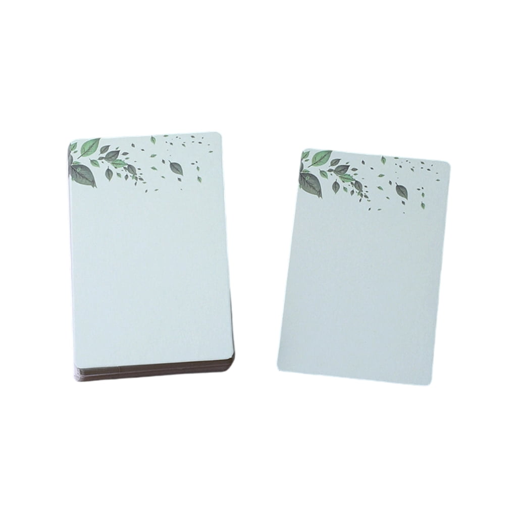 20Sheets Paper Cards 2.24x3.54Inch Unlined Study Card Note Card For Kid ...