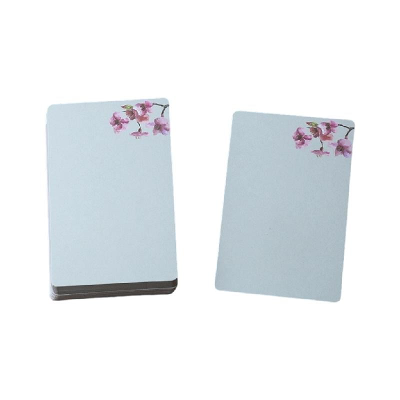 20Sheets Unlined Drawing Paper Cards 2.24x3.54Inch Note Card For Art ...