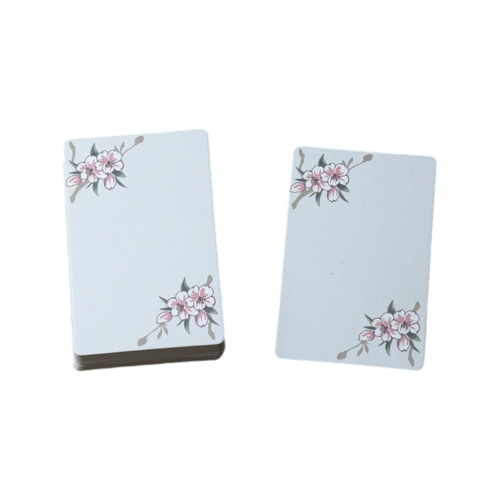 20Sheets Unlined Drawing Paper Cards 2.24x3.54Inch Note Cards For Art ...