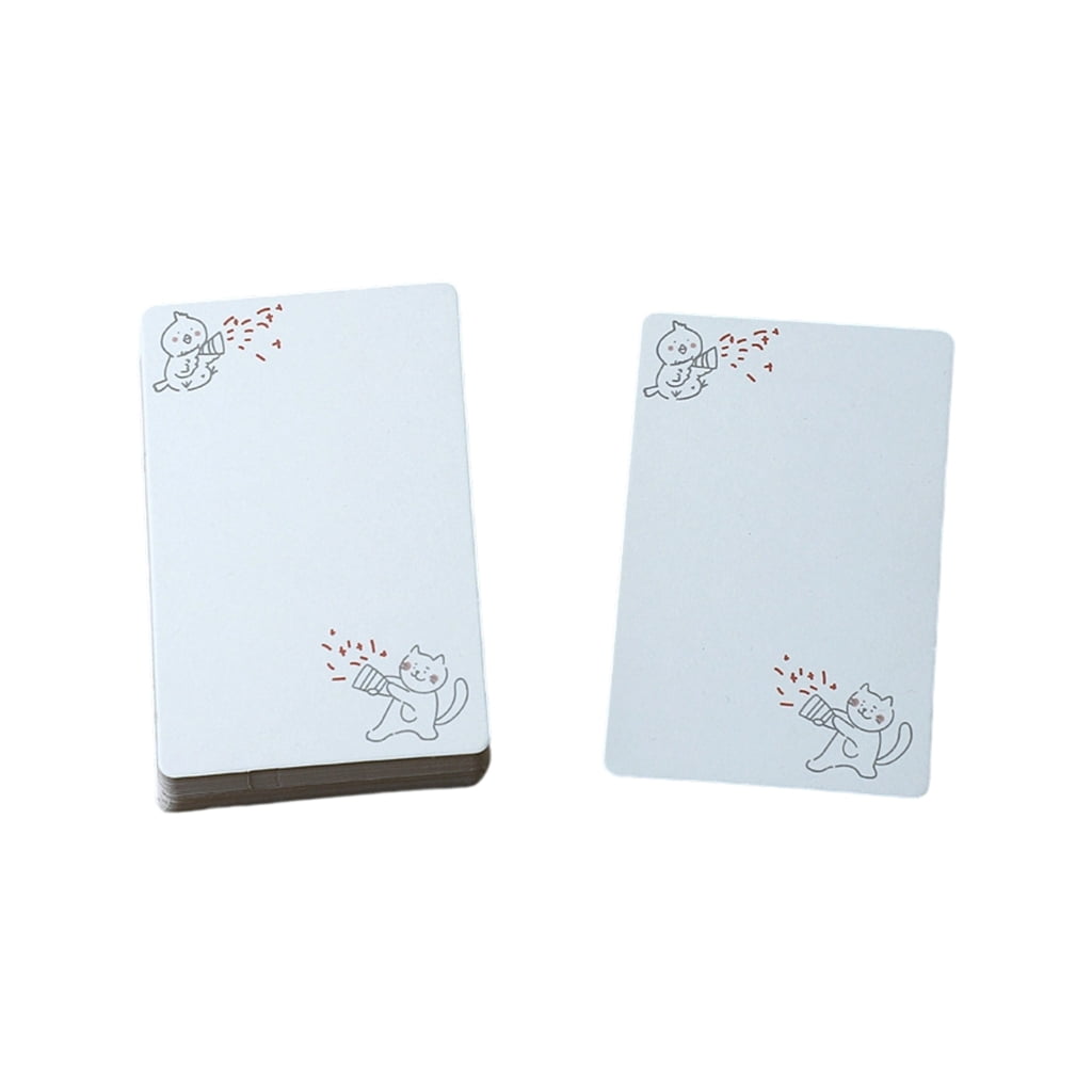 20Sheets Unlined Drawing Paper Cards 2.24x3.54Inch Note Cards For Art ...