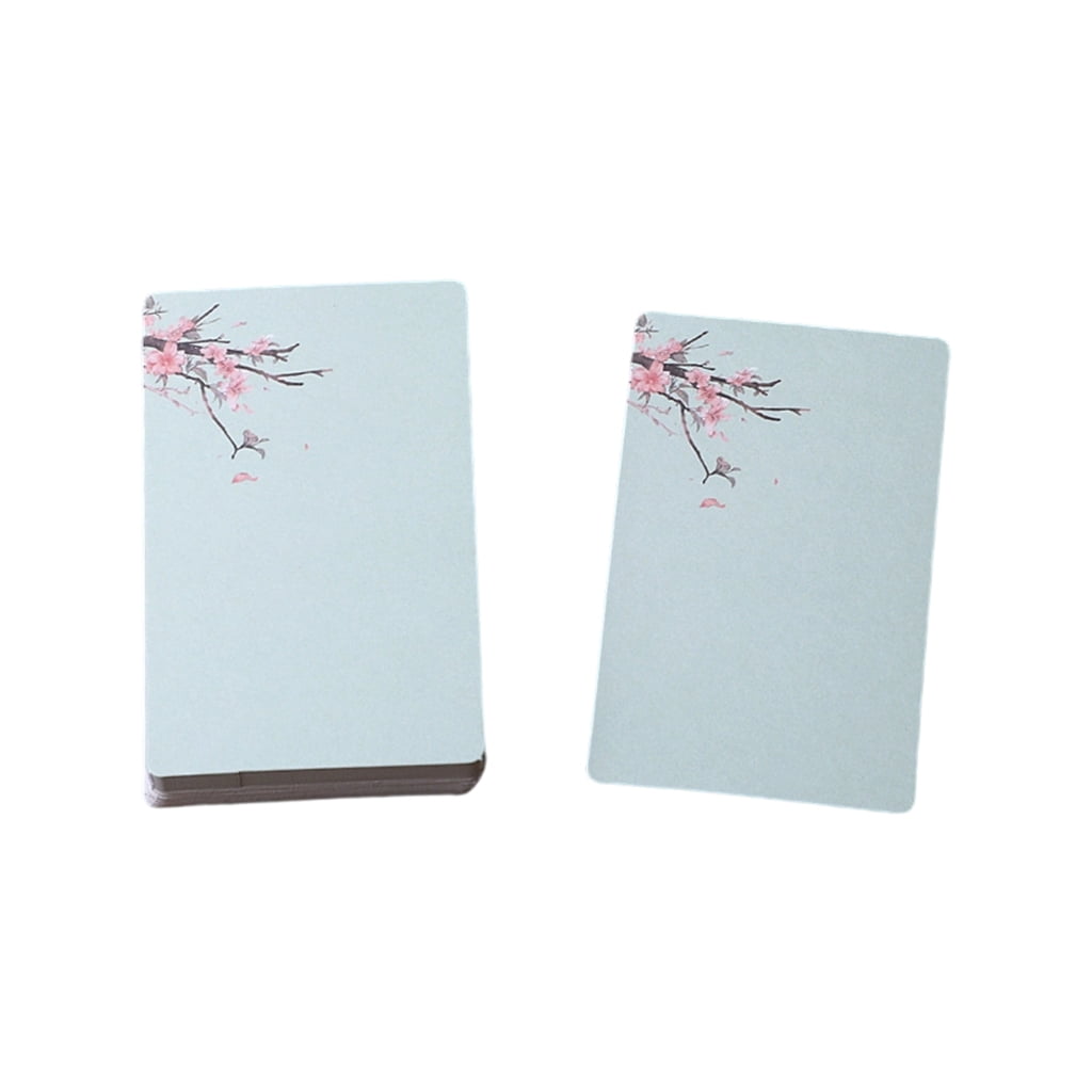 20Sheets Unlined Drawing Paper Cards 2.24x3.54Inch Note Cards For Art ...
