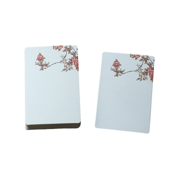 20Sheets Unlined Drawing Paper Cards 2.24x3.54Inch Note Cards For Art ...