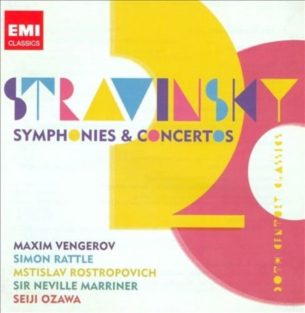 20TH CENTURY CLASSICS: STRAVINSKY - SYMPHONIES & CONCERTOS - Walmart.com
