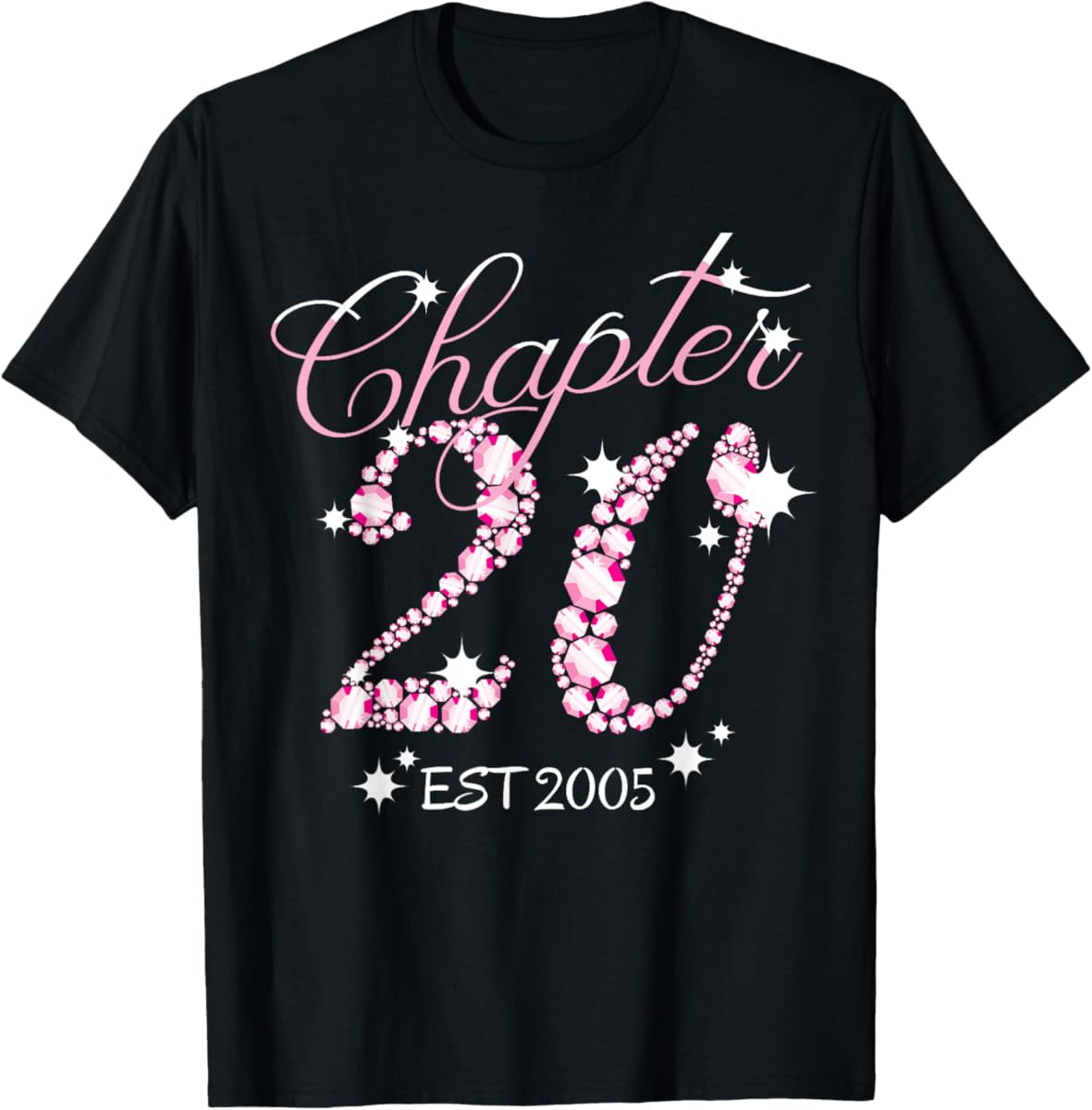 20Th Birthday Chapter 20 Years Old 2005 Fabulous Queen Unisex T-Shirt S ...