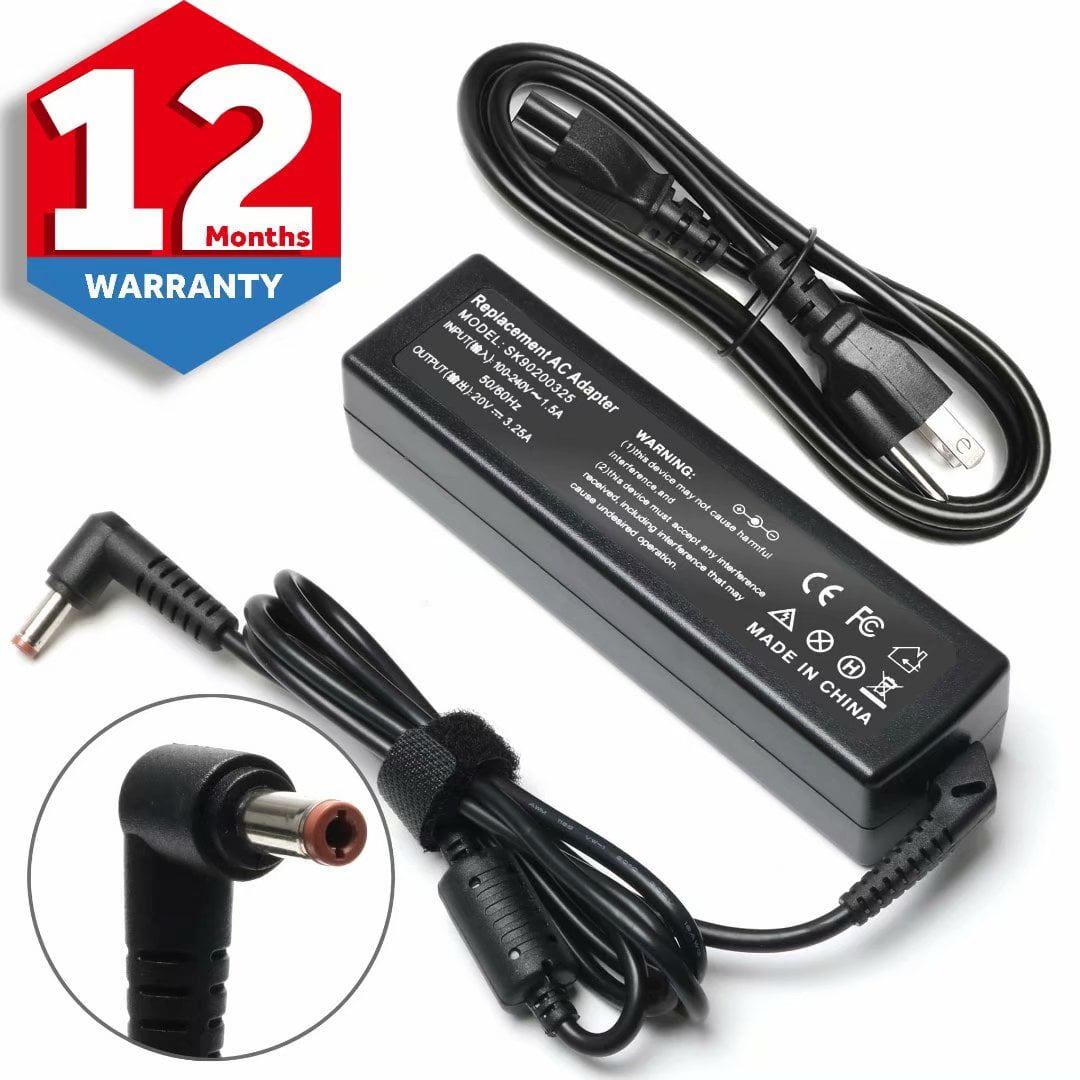20V 3.25A 65W Replacement AC adapter for IBM Lenovo Notebook B560 B570 ...