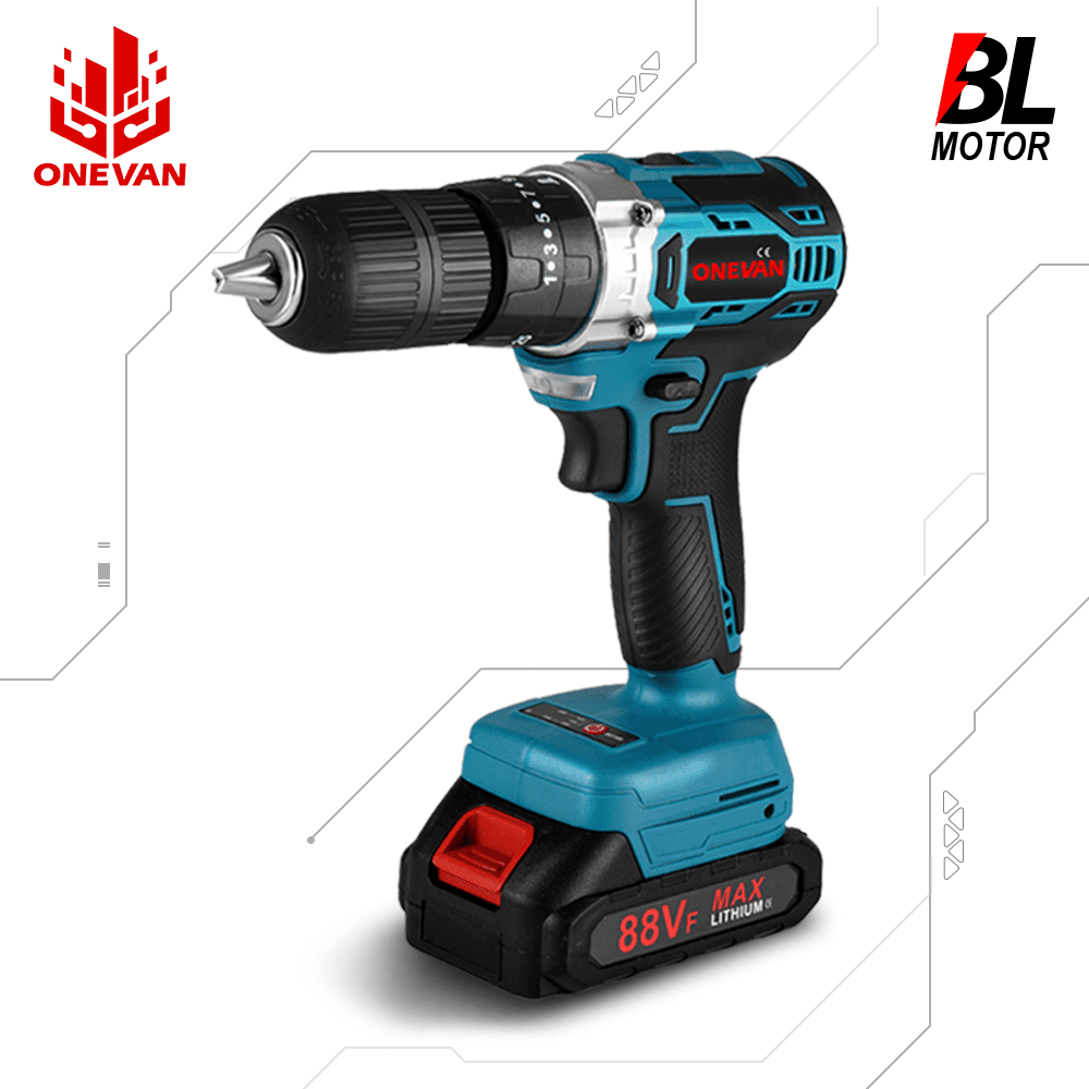 20V Cordless Drill Set, Electric Power Drill Brushless Compact Driver ...