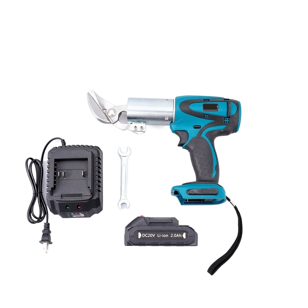 20V Cordless Electric Iron Scissor Metal Cutting Tool Iron Shear Sheet ...