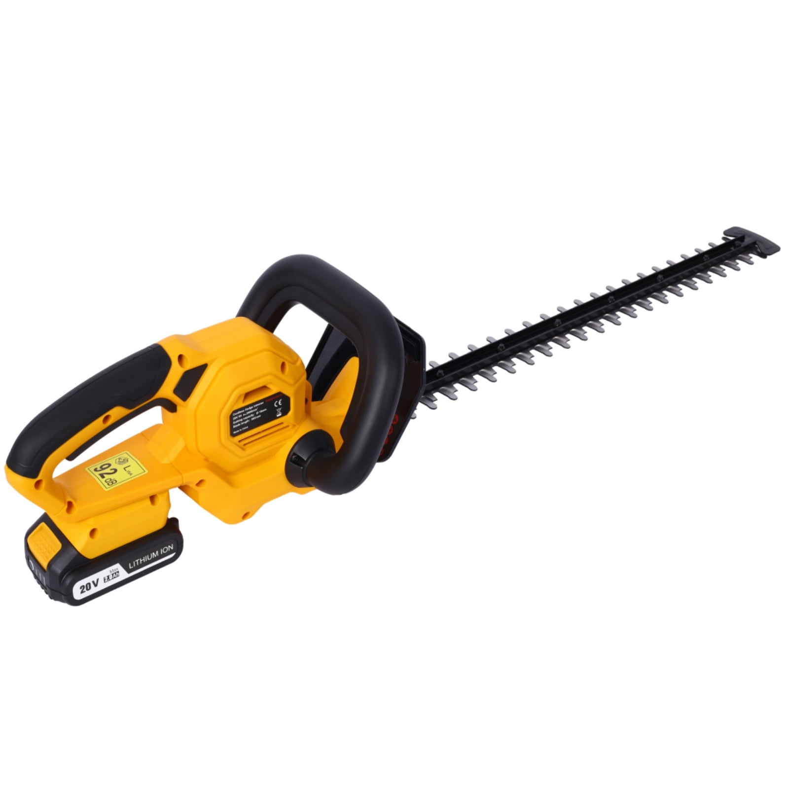 20V Cordless Hedge Trimmer, 22 Inch Steel Blade, Reduced Vibration ...