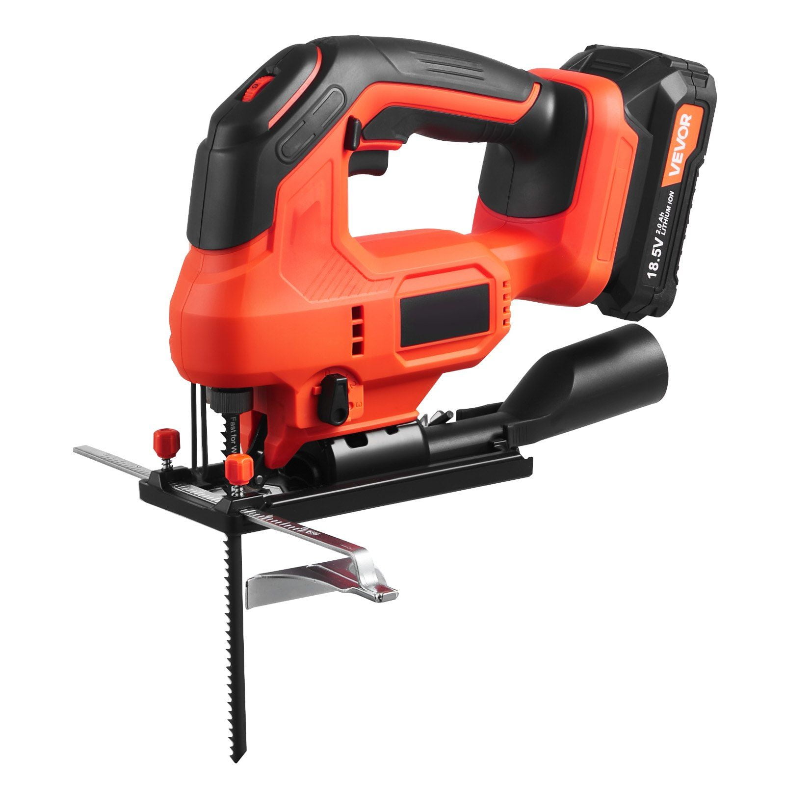 20V Cordless Jigsaw with 6 Blades,3000 SPM,LED Light,6-Speed&4 Orbital ...