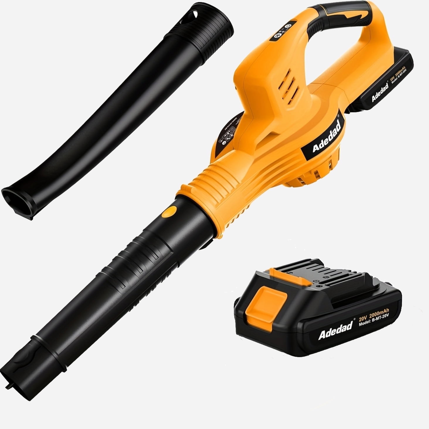 20V Cordless Leaf Blower 150MPH Handheld Electric Blower with Battery ...