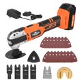 20V Cordless Oscillating Tool Kits, LAZYLAND Brushless Oscillating ...