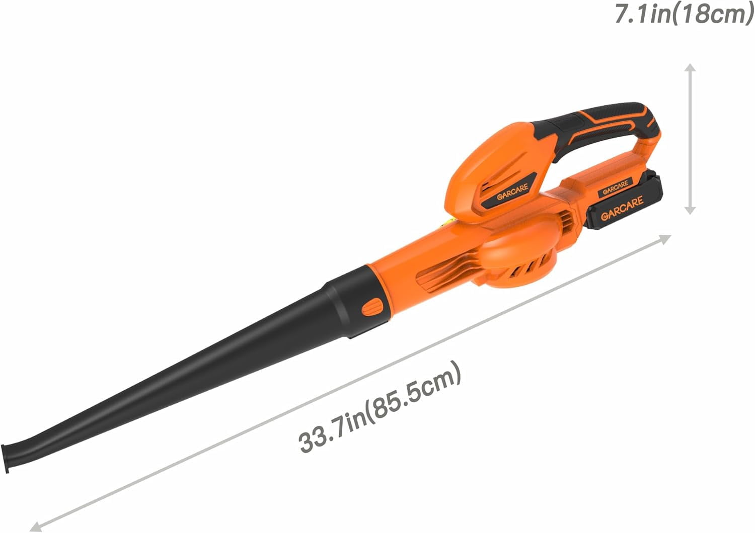 20V Leaf Blower Cordless-140MPH Air Speed Lightweight Blowers for Lawn ...