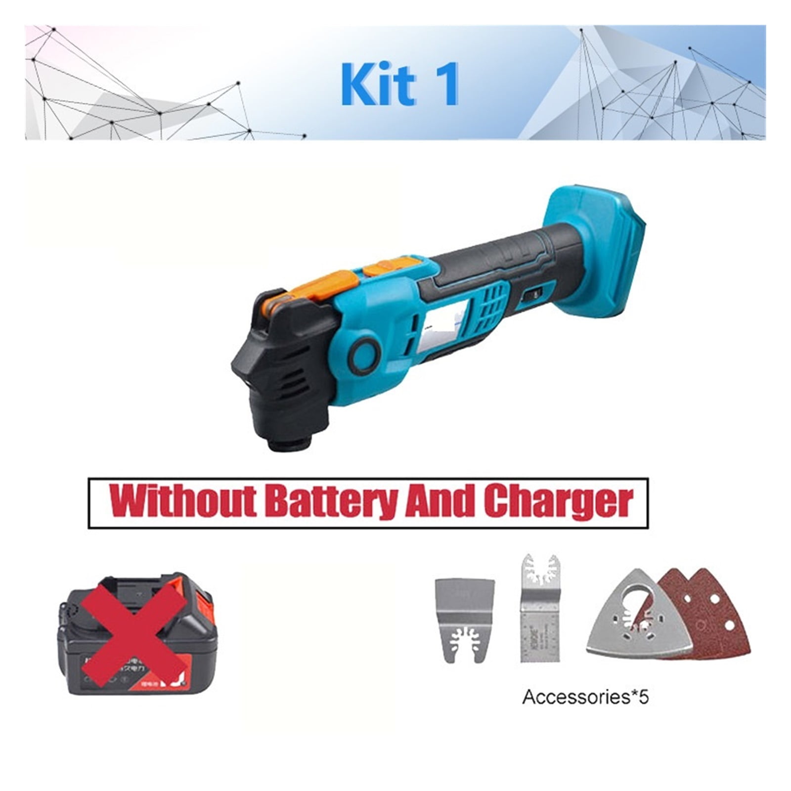 20V Multi-tool 18V Multifunctional Tools Oscillating Power Tools For ...