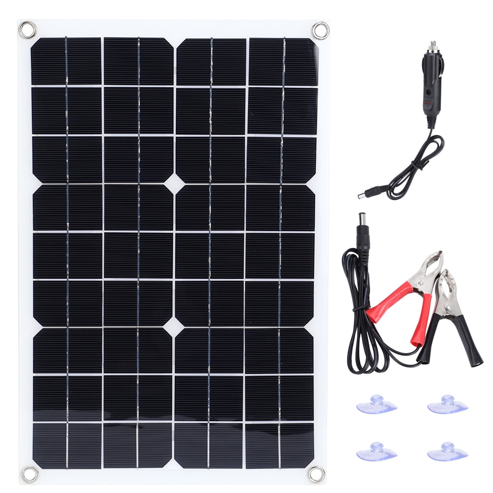 20W 18V USB Output Semi-Flexible Solar Panel Monocrystalline Silicon Solar Panel for Outdoor ...