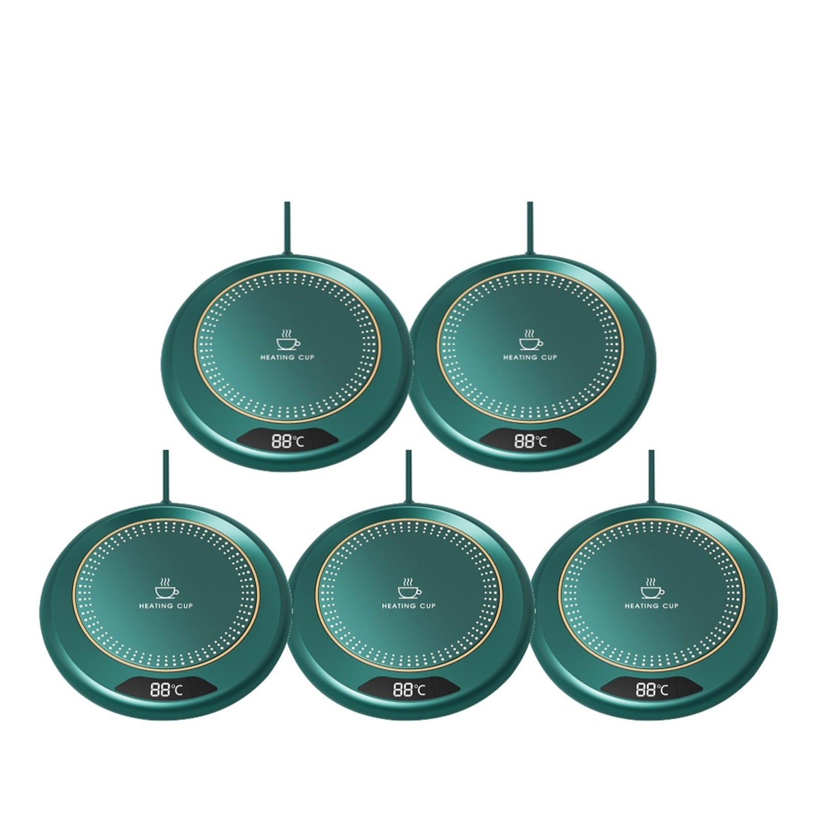 20W Coffee Mug Warmer USB Desk 3 Temperature Setting Electric Beverage ...
