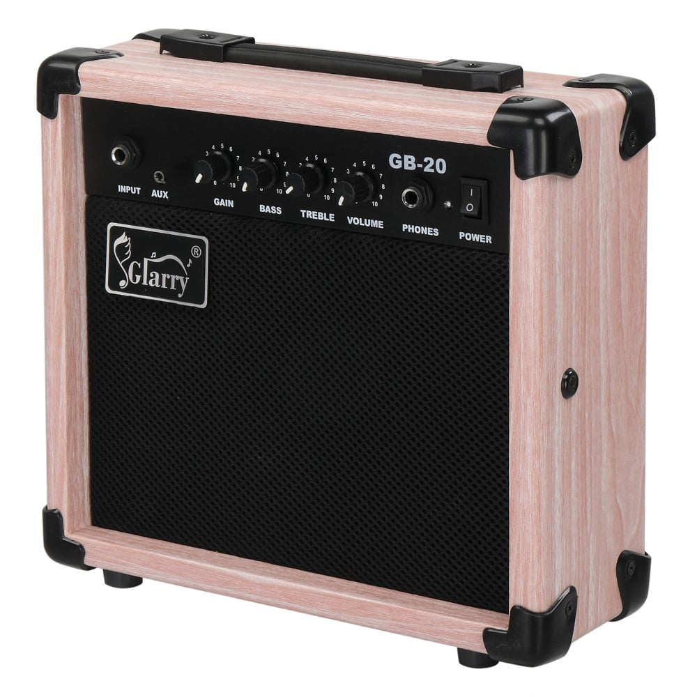Hassch Inc 20W Electric Bass Guitar AMP, Portable Amplifier, Black ...