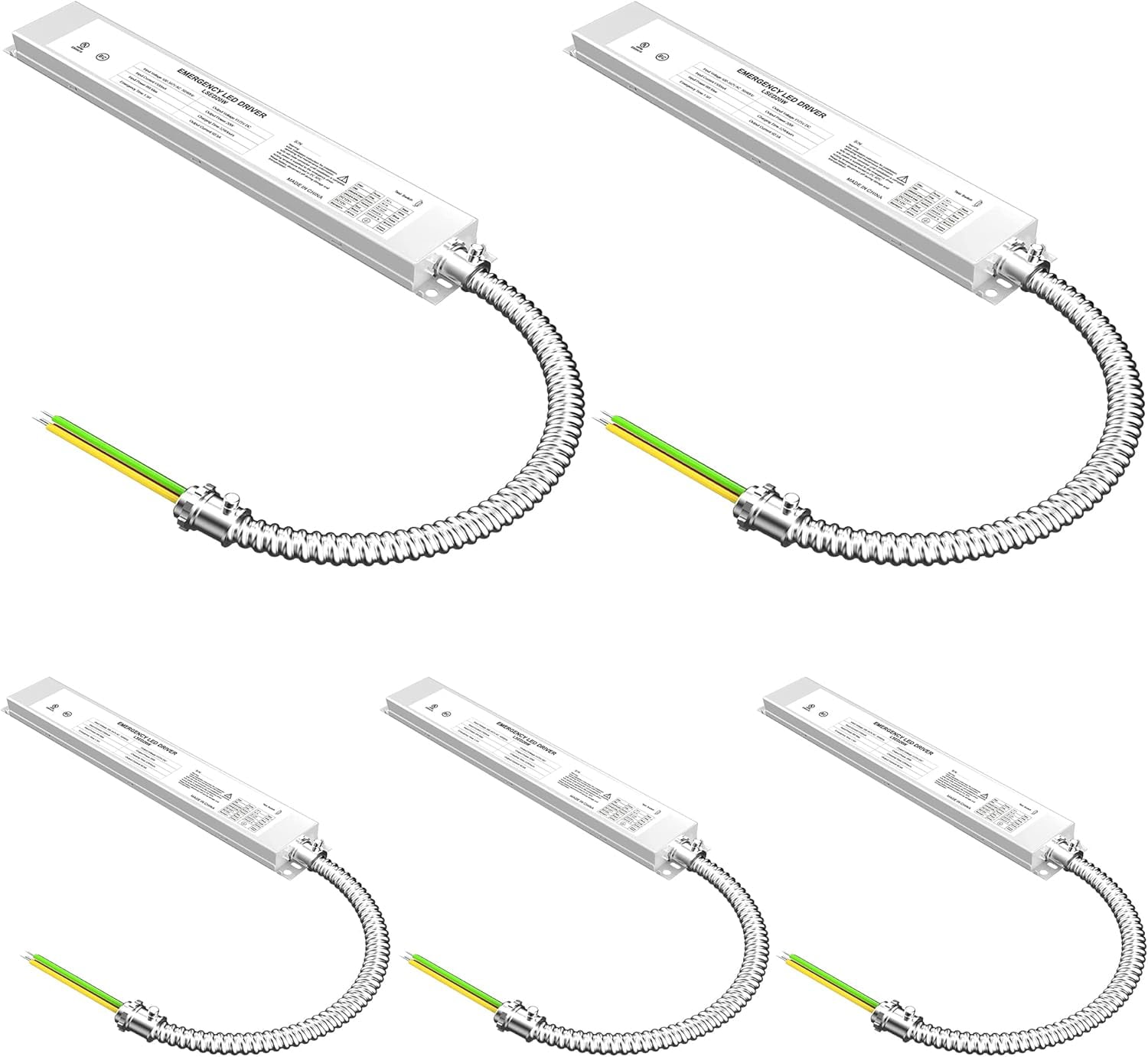 20W LED Emergency Backup Battery for Tubes, LED Linear Shop Light, LED ...