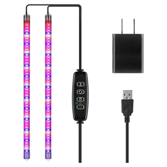 20W LED Plant Grow Light Strips Full for Indoor Plants with Auto ON/Off ...