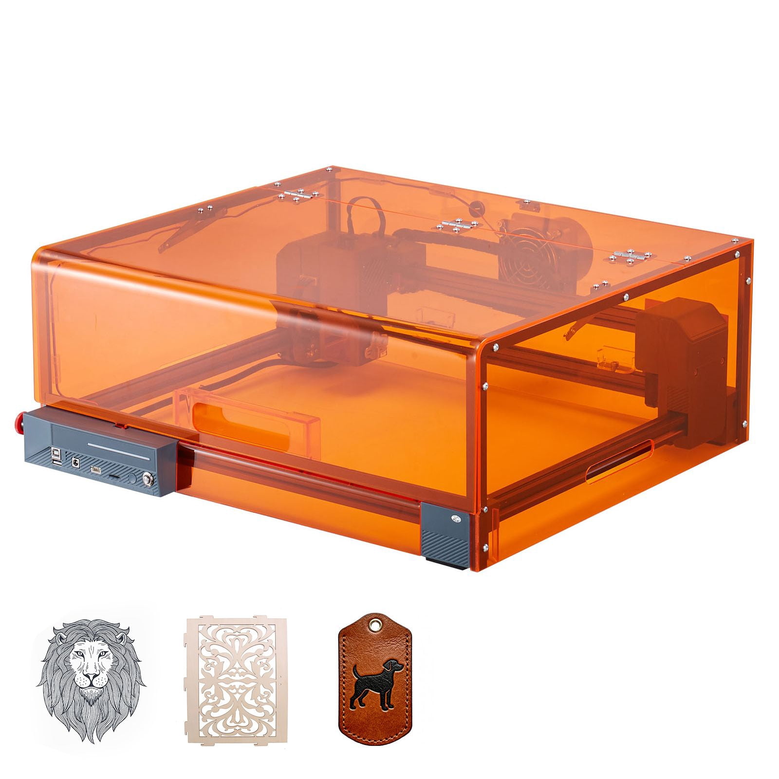 20W Laser Engraver & Cutter Machine with Protective Enclosure, 11.8 x ...