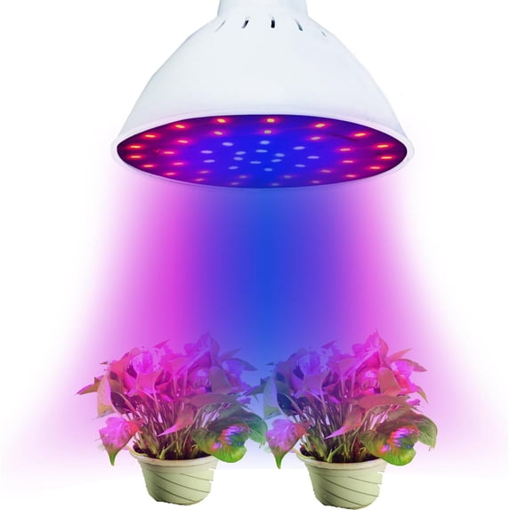 20W PAR56 Bulb – Full for Herbs & Medical Plants, Indoor/Outdoor Growing, E26 Base, 110V, Red ...