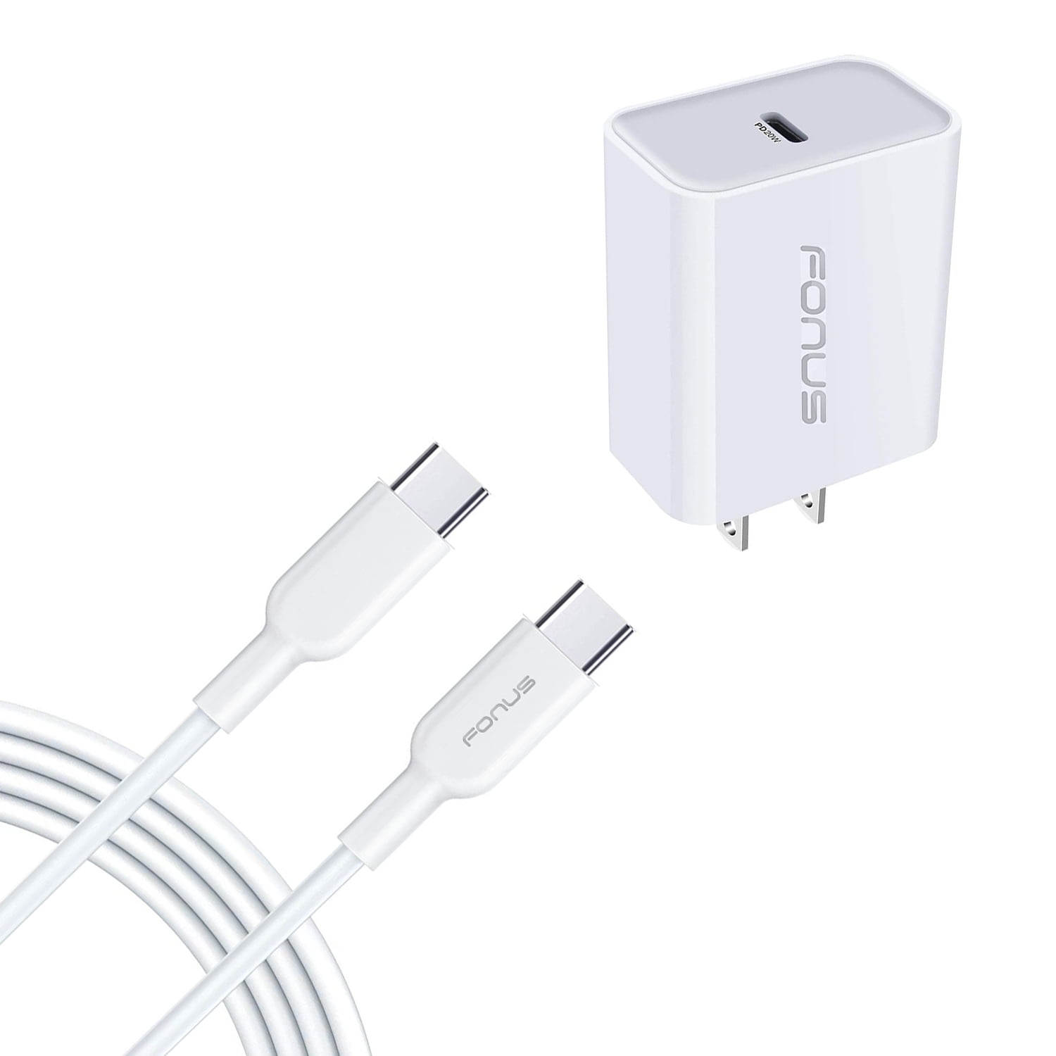 20W PD Home Charger for TCL Flip 4 5G - Fast Type-C 6ft Long Cable ...