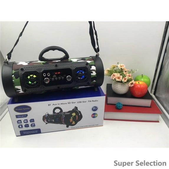 20W Portable Bluetooth Speaker With Subwoofer, FM Radio, Wireless ...