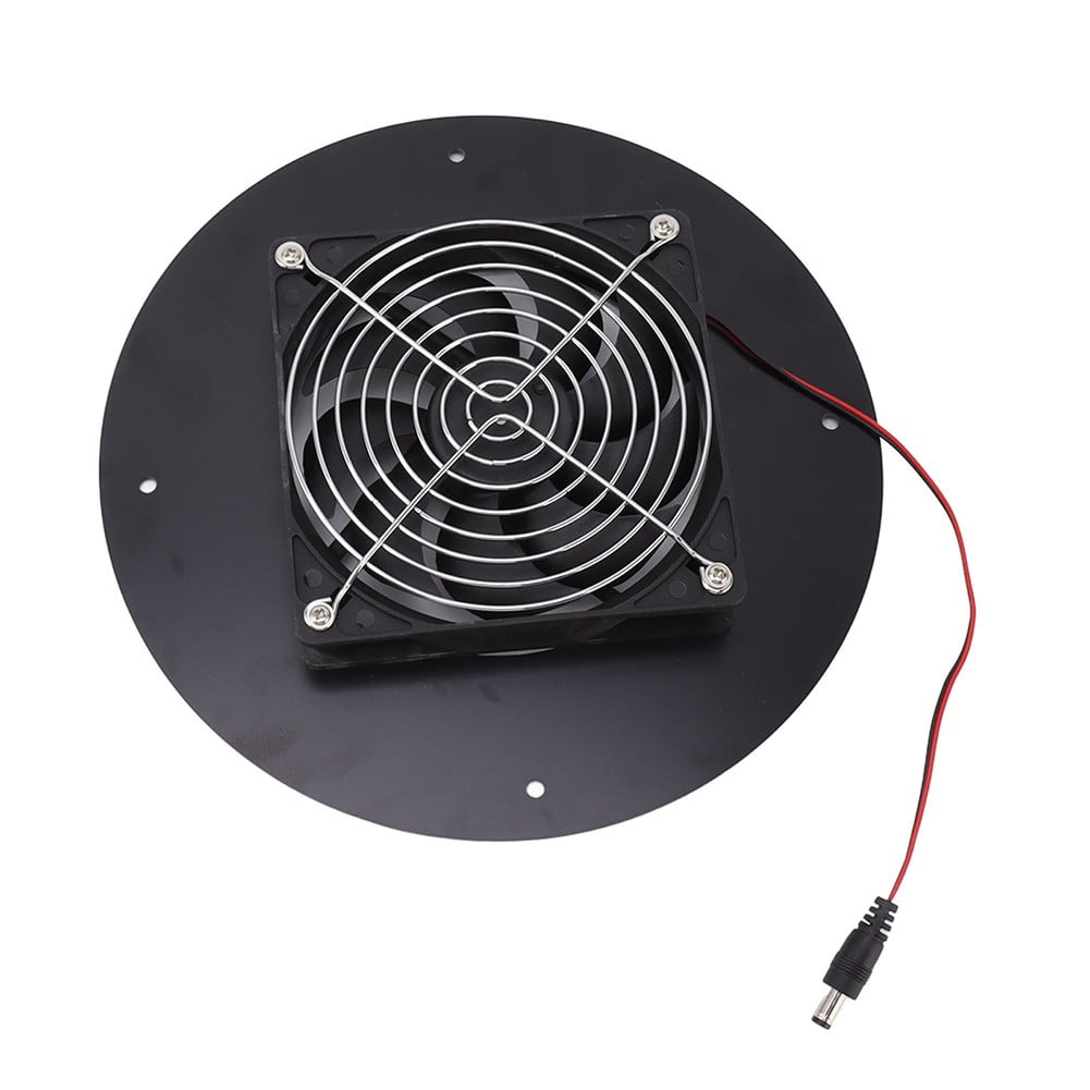 20W Solar Panel Fan Air Extractor Circulating Fan Stay Cool On Your ...