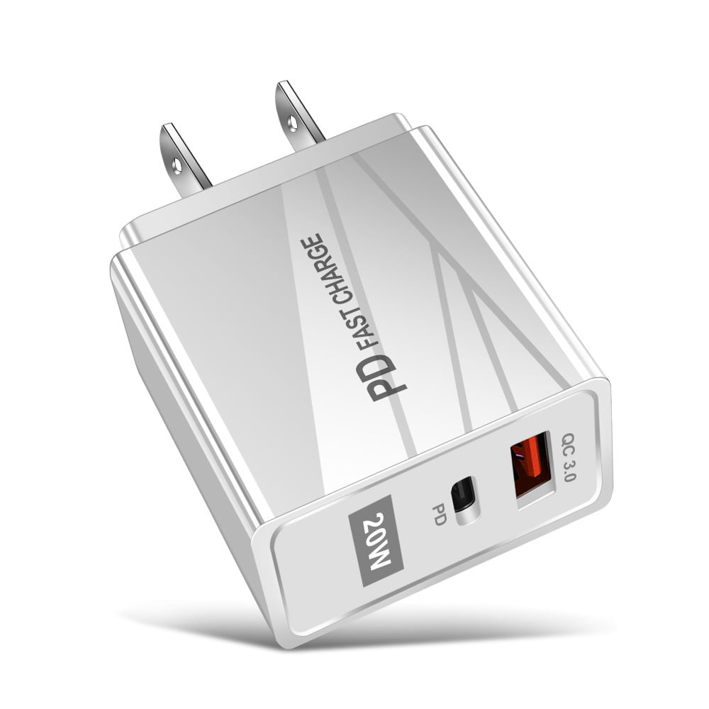 20W USB C Fast Charger 10-Pack Dual Port PD Power Delivery Fast Type C ...